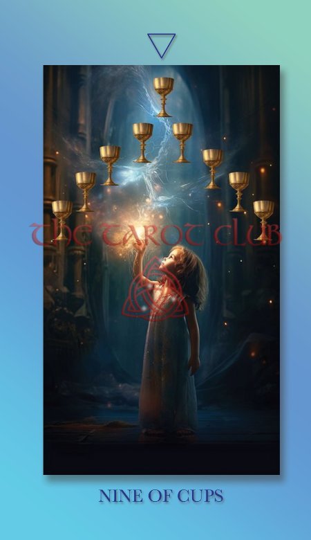 Nine of Cups - The Tarot Club