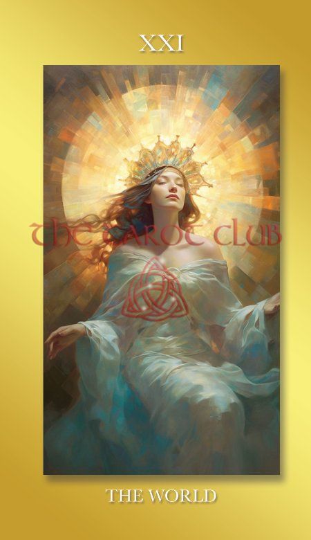 The World - XXI - The Tarot Club